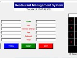 Restaurant Management System Project In Python Source Code