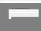 Barcode Generator In Php With Free Source Code
