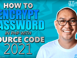 How To Encrypt Password In Php With Source Code