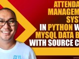 Attendance Management System In Python With Mysql Database