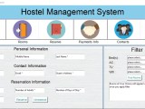 Hostel Management System Project In Python With Source Code
