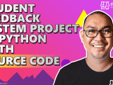 Student Feedback System Project In Python With Source Code Video