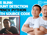 Eye Blink Counting Detection Opencv Python With Source Code
