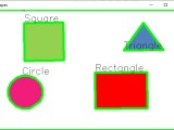 Shapes Detection Opencv Python With Source Code Video