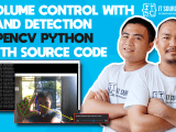 Volume Control With Hand Detection Opencv Python With Source Code