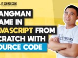 Hangman Game Javascript From Scratch With Source Code Video