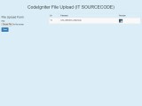 How To Upload File Image In Codeigniter Ajax With Source Code