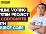 Online Voting System Project In Codeigniter With Source Code