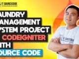 Laundry Management System Project In Codeigniter Source Code