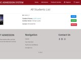 Student Admission Management System In Codeigniter