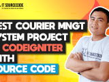 Courier Management System Project In Codeigniter Source Code