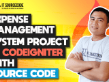 Expense Management System Project In Codeigniter Source Code