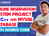 Airlines Reservation System Project In C And Mysql Database