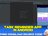 Reminder App In Android With Source Code Free Download