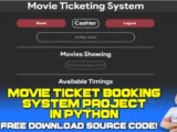 Movie Ticket Booking System Project In Python With Source Code