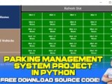 Parking Management System Project In Python With Source Code