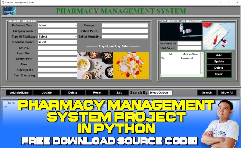 Download Pharmacy Management System In Php With Source Code - Minimal Patterns - Elegant HD Collection