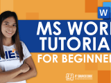 Learn Ms Word Tutorials For Beginners