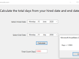 Datetimepicker Control In Vb Net Properties Method And Events