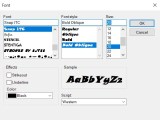Font Dialog Box In Vb Net Properties Methods And Events