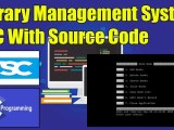 Library Management System Project In C With Source Code