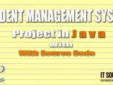 Student Management System Project In Java With Source Code