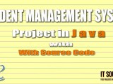 Student Management System Project In Java With Source Code