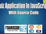 Javascript Quiz Source Code Video Free