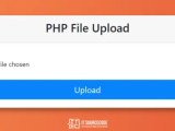 Php Upload File With Example Itsourcecode