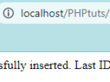 Php Mysql Insert And Return Id Itsourcecode