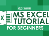 Ms Excel Tutorial For Beginners Introduction