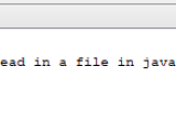 How To Read In A File In Java With Examples