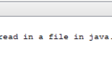 How To Read In A File In Java With Examples