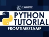 Fromtimestamp Python Function With Examples