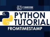 Fromtimestamp Python Function With Examples