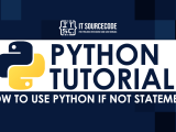 How To Use Python If Not Statement With Example