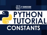Python Constants With Advanced Examples
