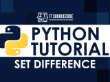 Python Set Difference Tutorial With Programs And Example