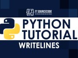 Python Writelines File Writelines Method