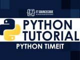Python Timeit With Best Example
