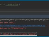 Attributeerror Str Object Has No Attribute Append Solved