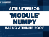 Attributeerror Module Numpy Has No Attribute Bool Solved