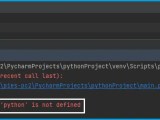Nameerror Name Python Is Not Defined Solved
