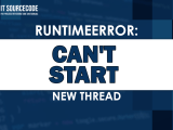 Solved Runtimeerror Can T Start New Thread