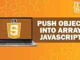 Push Object Into Array Javascript