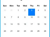 How To Create A Calendar In Javascript With Css