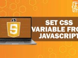 How To Set Css Variable From Javascript