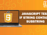 Javascript Test If String Contains Substring