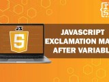 Javascript Exclamation Mark After Variable How To Use It