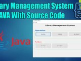 Library Management System Project In Java With Source Code